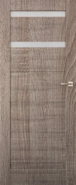 Interiérové dveře vasco doors EVORA model 2 Průchozí rozměr: 70 x 197 cm, Orientace dveří: Levé dveře, Dekor: Ořech muškátový