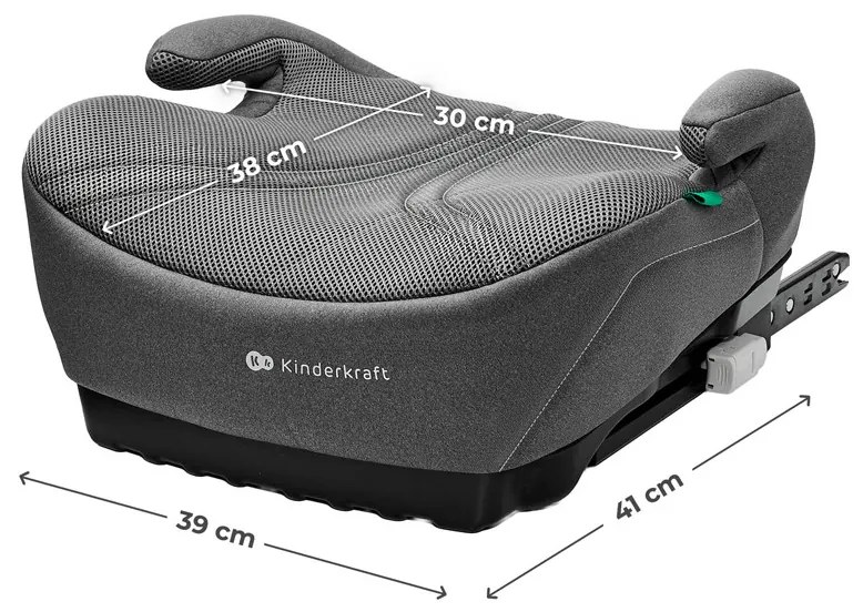 Kinderkraft Podsedák I-Boost 2 Pro (125–150 cm) Grey