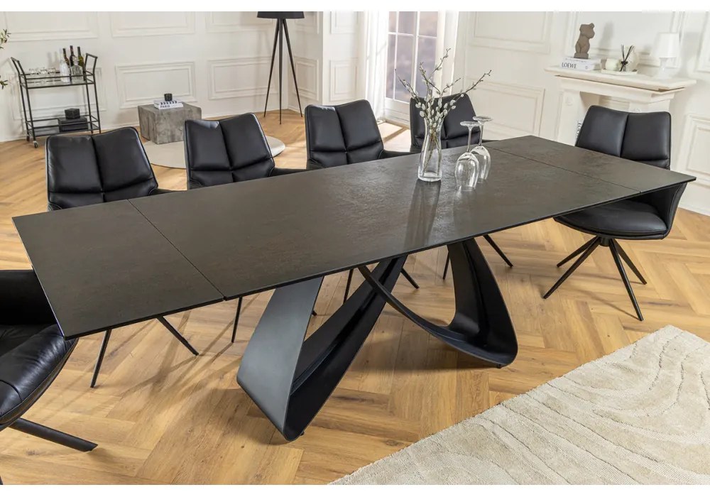 Massive home | Rozkládací keramický jídelní stůl Infinity 180-220-260cm rezavý mramor