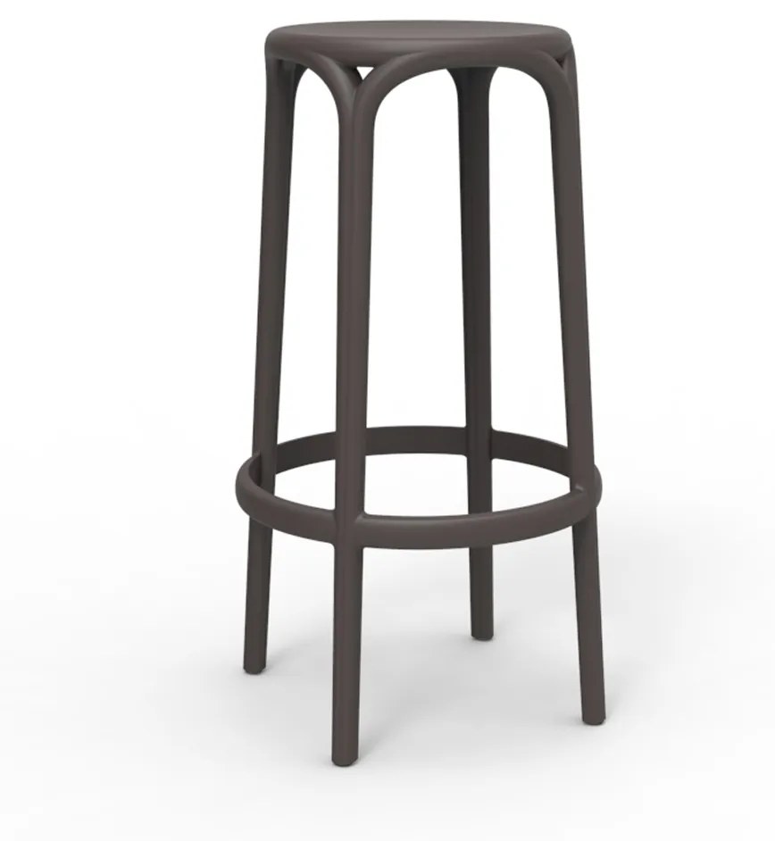 VONDOM - Barová židle BROOKLYN - bronzová