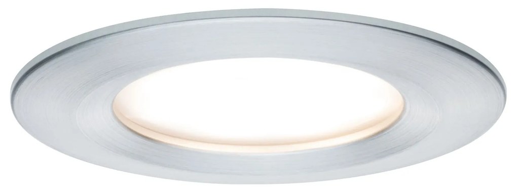 P 93461 Vestavné svítidlo LED Nova kruhové 1x6,5W hliník broušený nevýklopné 934.61 - PAULMANN