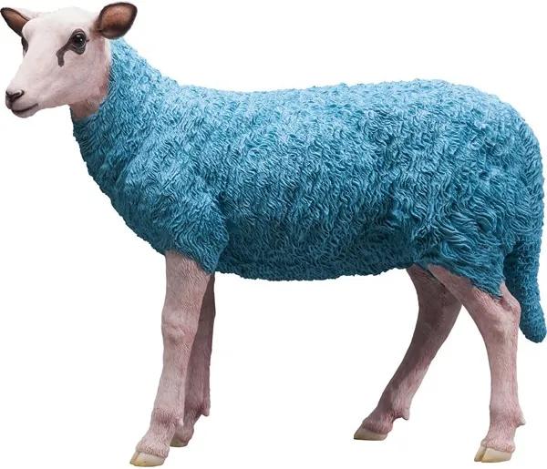Dekorativní figurka Sheep Colore - světle modrá