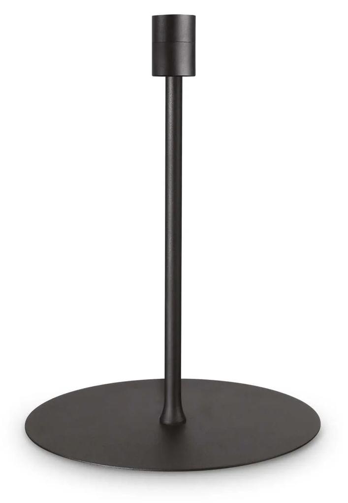 Ideal Lux Stolní lampa SET UP, BIG, ⌀20cm Barva stínidla: bílá, Barva podstavce: nikl