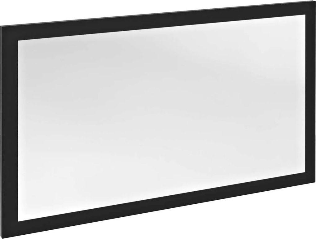 Sapho Nirox - Zrcadlo v rámu 120x70 cm, matný antracit NX127-3434