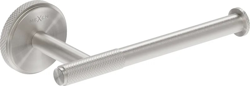 Mexen Gravo, nástěnný držák toaletního papíru, broušená ocel, 70A93025-97