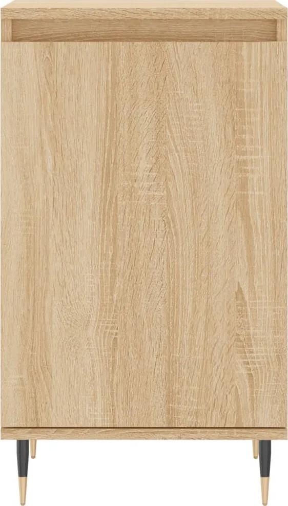 vidaXL Příborníky 2 ks 40 x 35 x 70 cm kompozitní dřevo [831043] Barva: hnědý dub