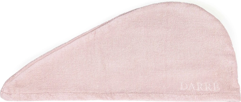 Bavlněný froté turban do sauny a wellness Comfort starorůžový