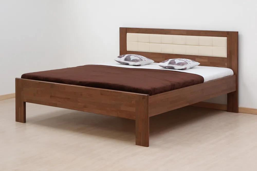 BMB Denerys Star postel - imitace dřeva Dekor: Ořech natur, Provedení: oblé, Rozměr: 160 x 200 cm