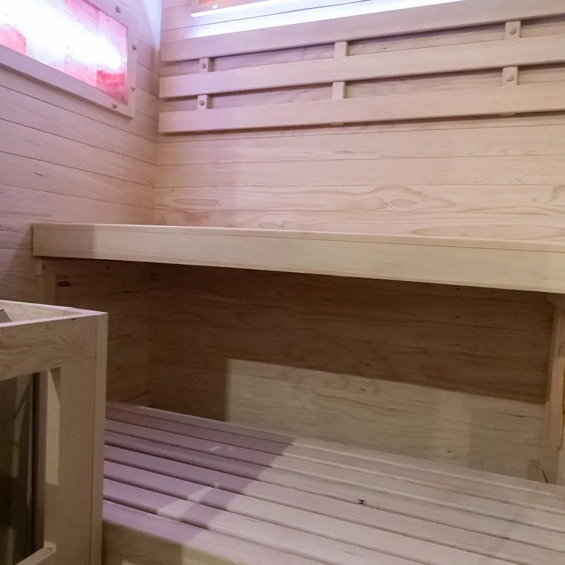 BPS-koupelny Finská sauna Relax HYD-4782 120x120, 2 osoby