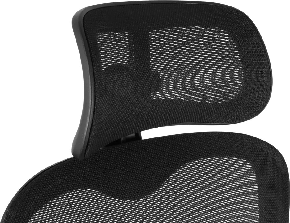 Kancelářská ergonomická židle Neoseat JAMES — černá, nosnost 150 kg