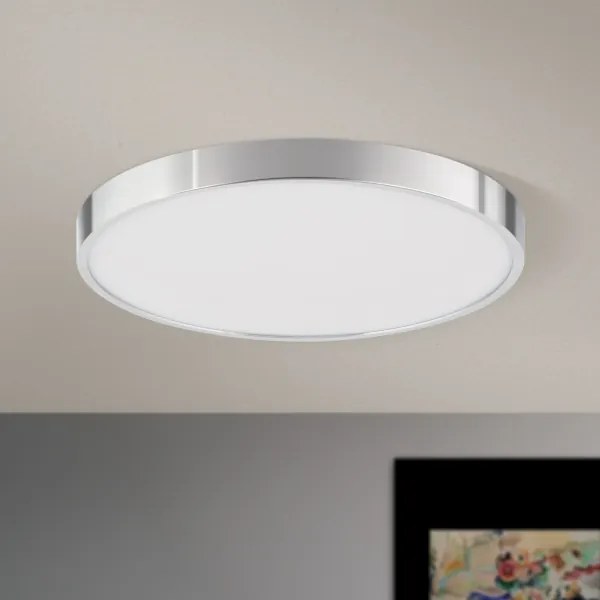 Orion DL 7-657/28-LED Stropní svítidlo BULLY LED/28W/230V pr. 28 cm lesklý chrom