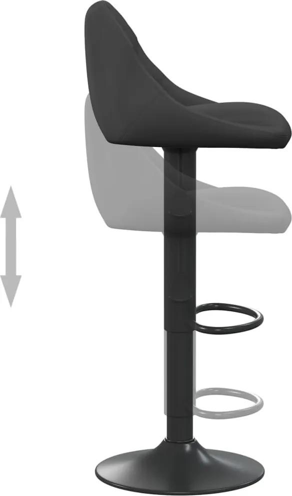 vidaXL Barová židle samet [335337] Barva: světle šedá