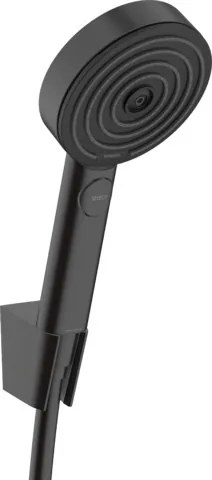 Hansgrohe Pulsify Select S, sada se sprchovým držákem 105 3jet Relaxation se sprchovou hadicí 1250 mm, matná černá, HAN-24302670