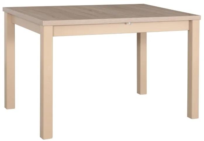 Jídelní stůl MAX 5 doprava zdarma deska stolu artisan, nohy stolu bílá