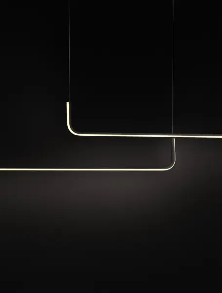 Designový lustr Strita černá