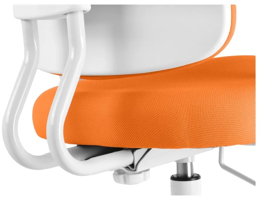 Dětská rostoucí židle Neoseat KIDDY THREE — látka, pratelný potah, oranžová