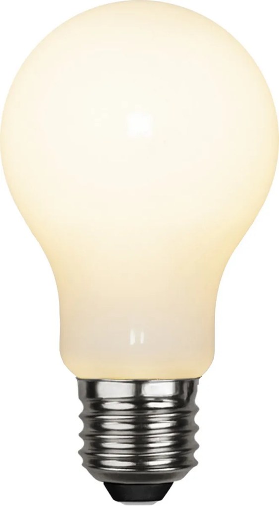 LED žárovka E27 A60 Star Trading OPAQUE FILAMENT RA90 - bílá