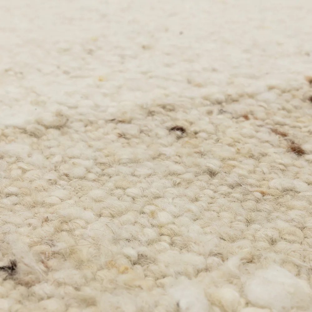 Béžový oboustranný/ručně tkaný vlněný koberec 200x290 cm Napa Tumbla – Asiatic Carpets
