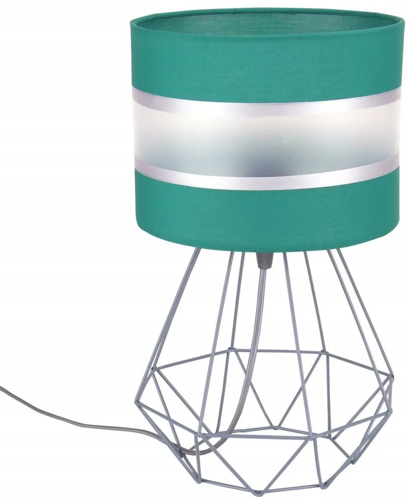 Stolní lampa Elegance, 1x textilní stínítko (výběr ze 6 barev), (výběr ze 3 barev konstrukce), d