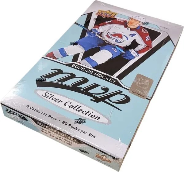 2025-26 Upper Deck MVP Silver Collection Hockey Hobby Box - CDD EXCLUSIVE