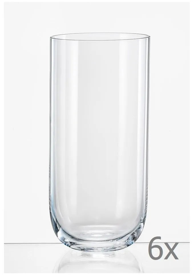 Sada 6 sklenic Crystalex Uma, 440 ml