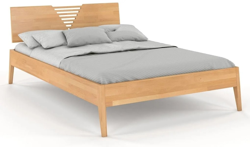 Buková postel Wolomin - zvýšená   ,  120x200 cm