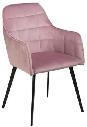Židle DANFORM EMBRACE, samet růžová DAN- FORM Denmark 2201302