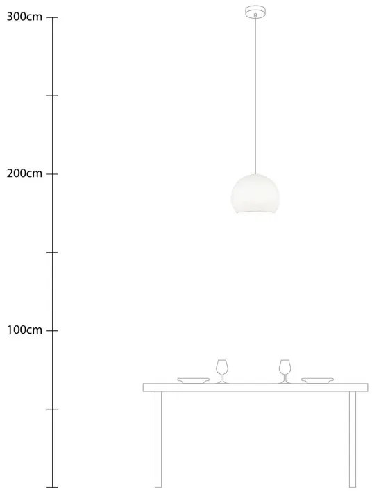 creative cables Stínidlo tvaru kupole z polyesterového vlákna - 100% vyrobené ručně Barva komponentu: Hořčicová, Velikost ⌀: S - 31cm