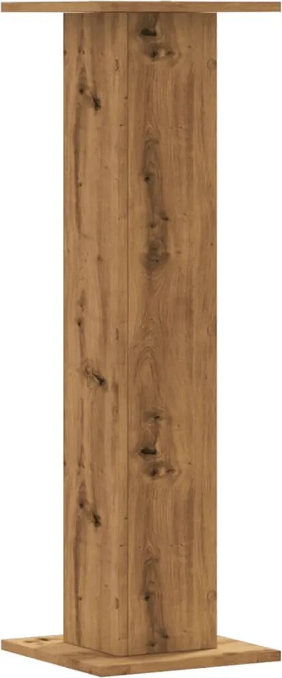 Stojany na rostliny 2 ks dub artisan 30 x 30 x 95 cm kompozit 3307881