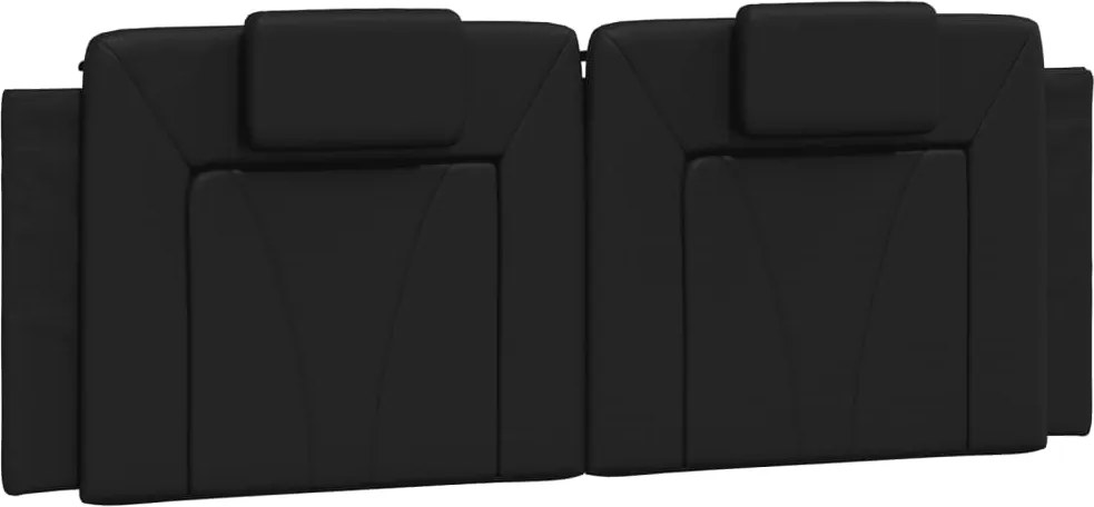 Rám postele Viana s LED bez matrace černý 140 x 200 cm 3214022