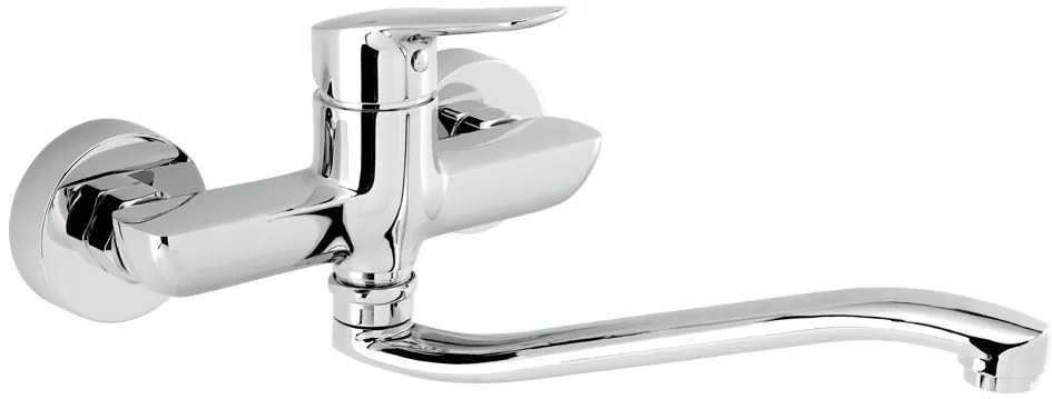 Novaservis Metalia 54 dřezová umyvadlová baterie 150 mm chrom 54070,0