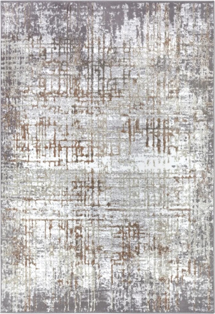 120x170 Kusový koberec Shine 105925 Abstract Cream Grey