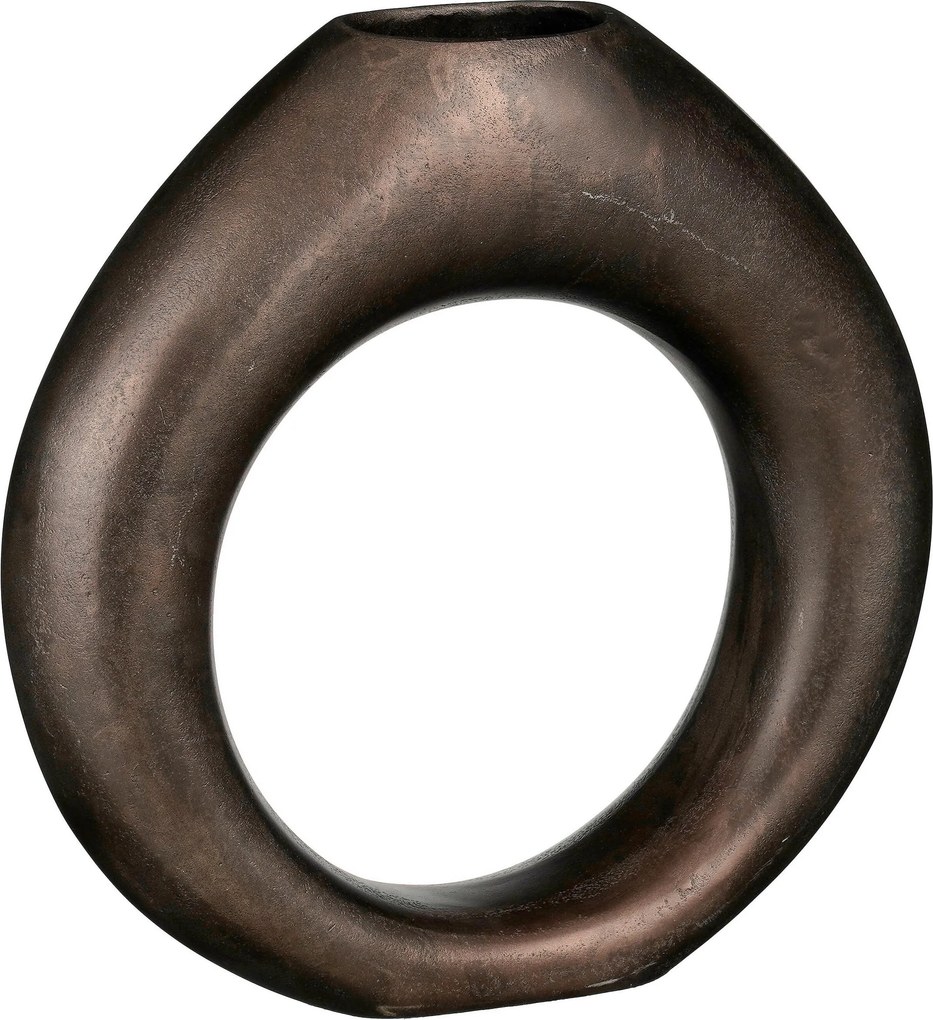 XXXLutz DEKORAČNÍ VÁZA, kov, 35 cm - Kovové vázy - 004536182201