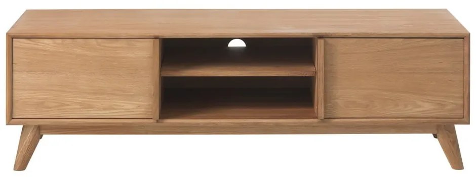 TV stolek v dekoru dubu v přírodní barvě 150x46 cm Rho – Unique Furniture