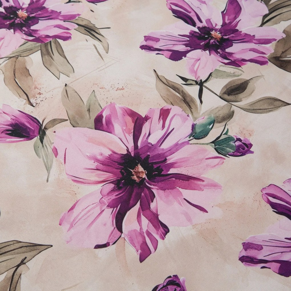 ZAHRADNÍ VODĚODOLNÝ BĚHOUN NA STŮL GARDEN 40X140 CM KVĚTY