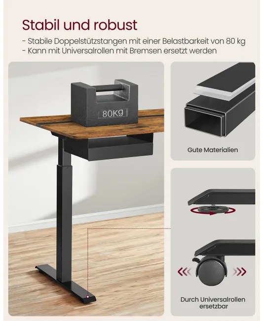 Elektrický kancelářský stůl LSD114X01