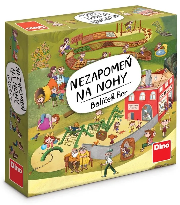 Dino Edukační hra Nezapomeň na nohy