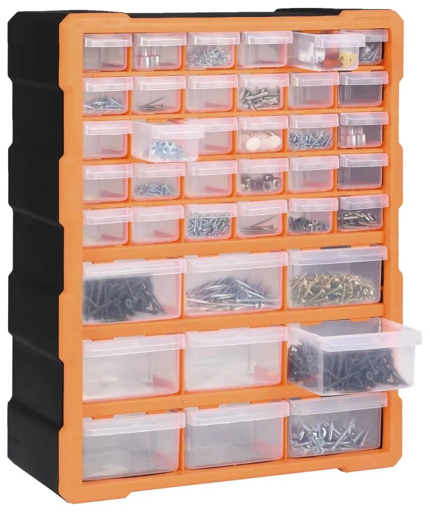 Organizér s 39 zásuvkami 38 x 16 x 47 cm,  147585