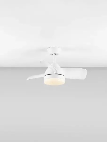 LED bílé designové stropní svítidlo Nerina s dálkovým ovládáním