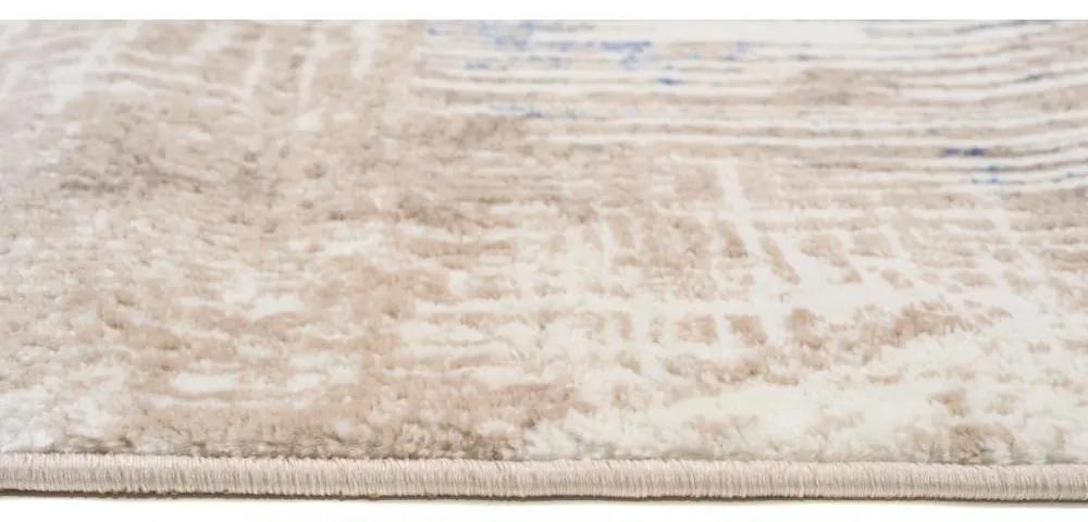 Kusový koberec Nuray béžovomodrý 140x200cm