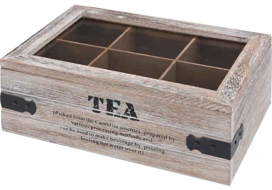 Box na čajové sáčky Tea 24 x 16 x 9 cm