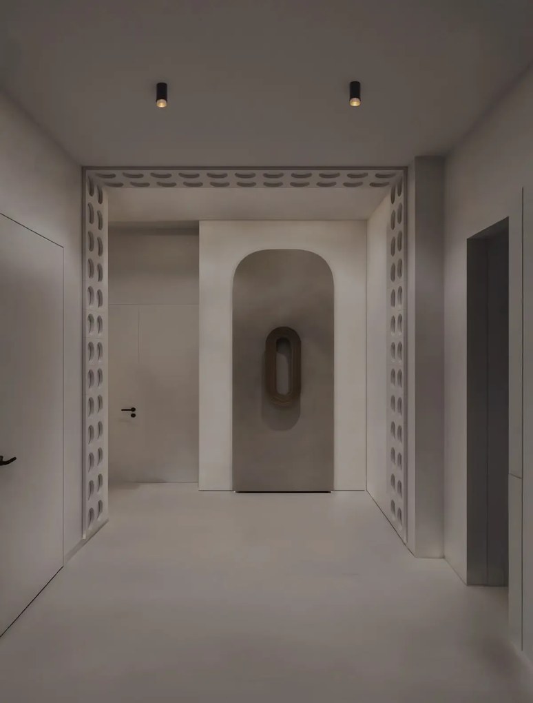 Designové bodové svítidlo Nessi B Černá