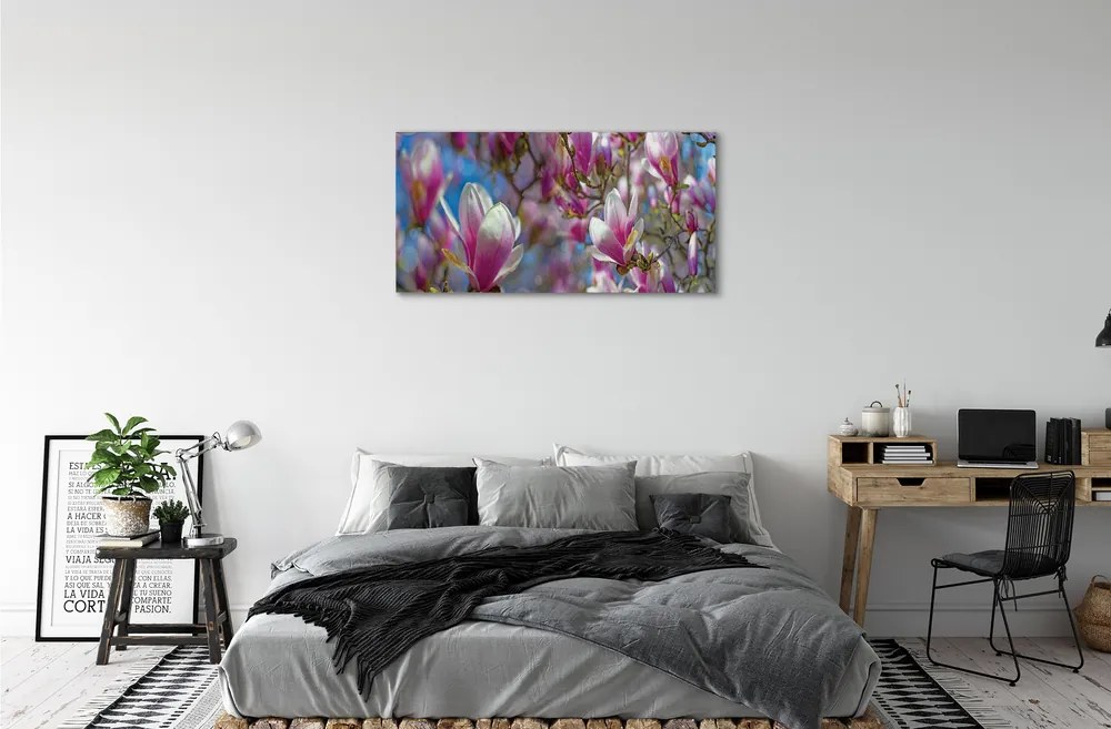 Obrazy na plátně magnolie strom 100x50 cm