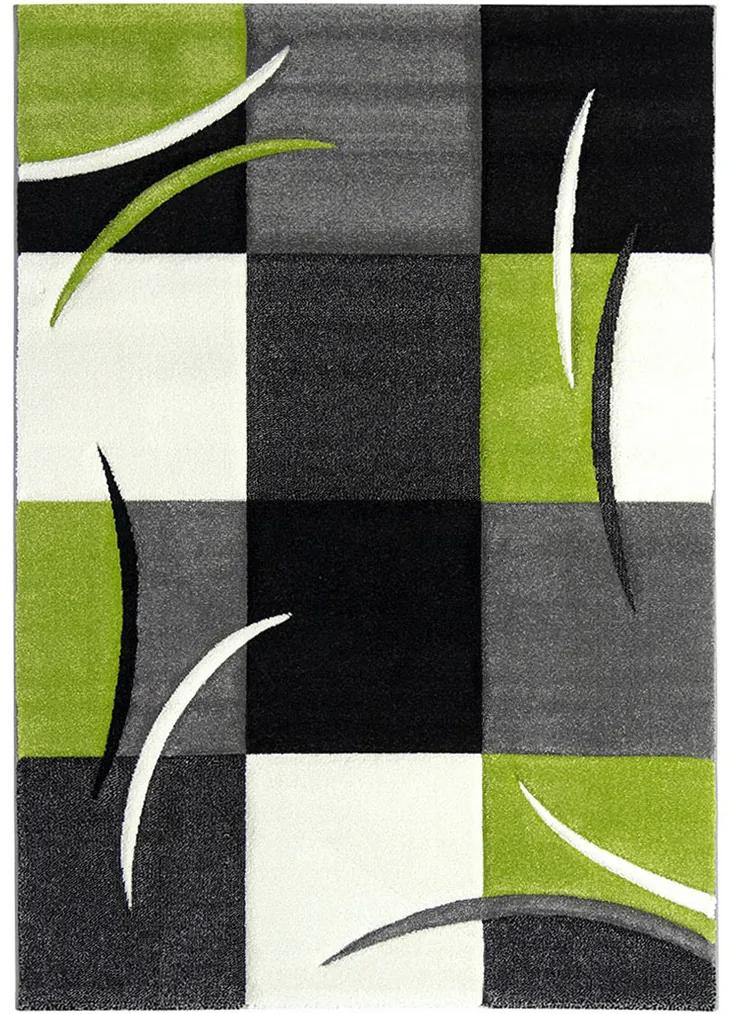 Koberce Breno Kusový koberec Brilliant 665/940, Zelená, Vícebarevné, 160 x 230 cm