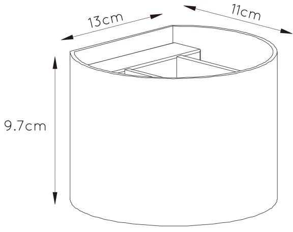 Lucide 09218/04/97 - LED Nástěnné svítidlo XIO 1xG9/4W/230V hnědá