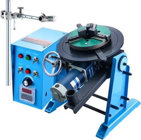 50 KG rotační svařovací polohovač 0-90° polohovací otočný stůl 0,5-6RPM
