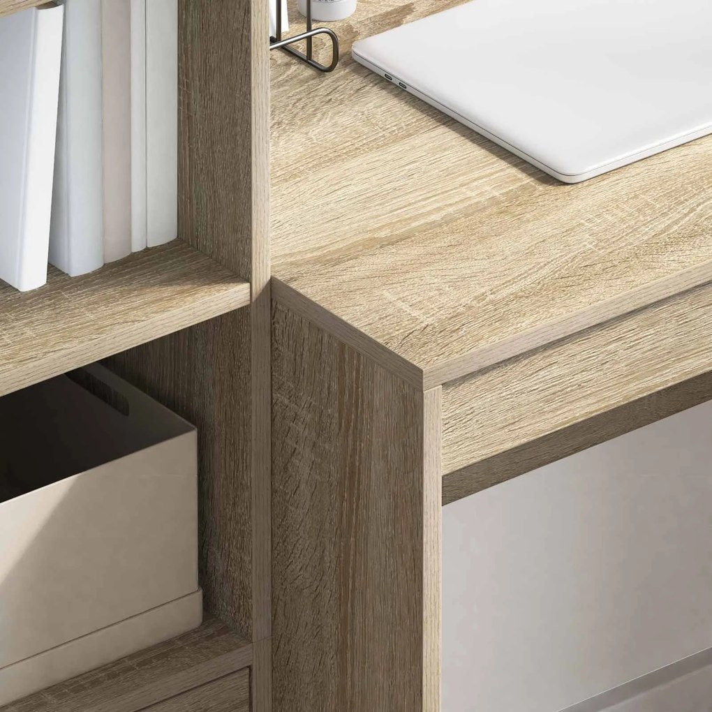 Stůl Sonoma dub 145.5 x 50 x 127 cm 2 ks 3337371