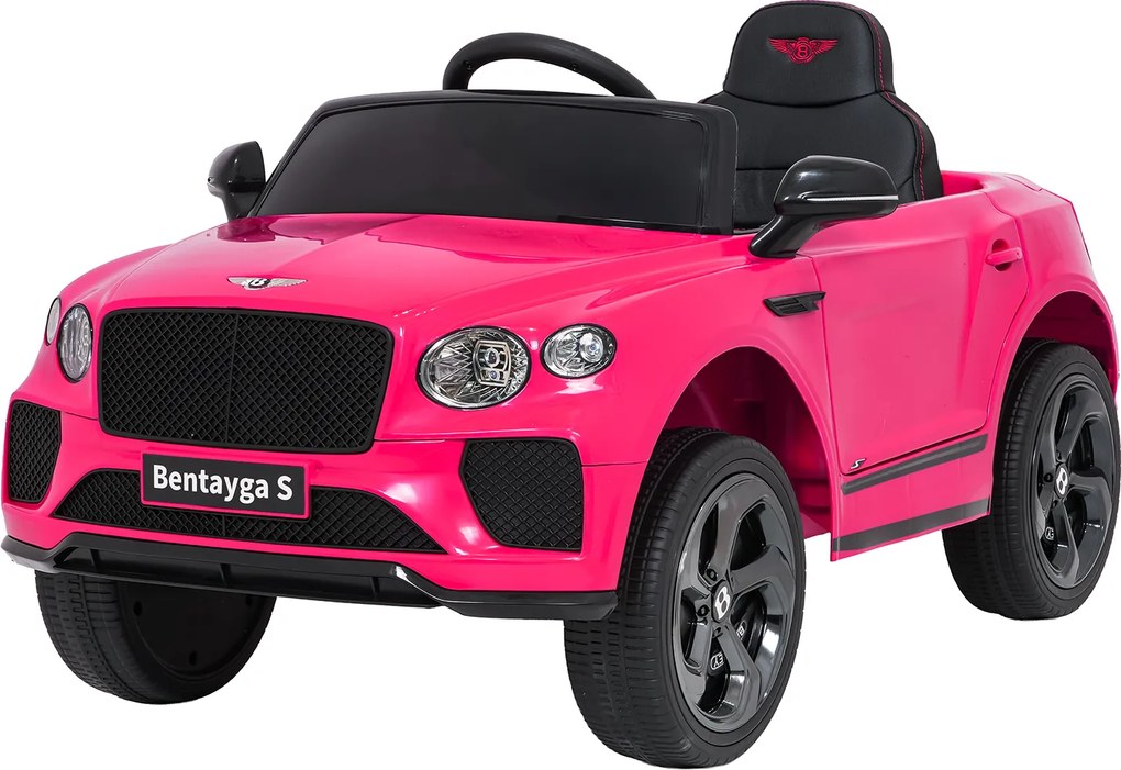 Ramiz Bentley Bentayga S elektrické autíčko pro děti růžové