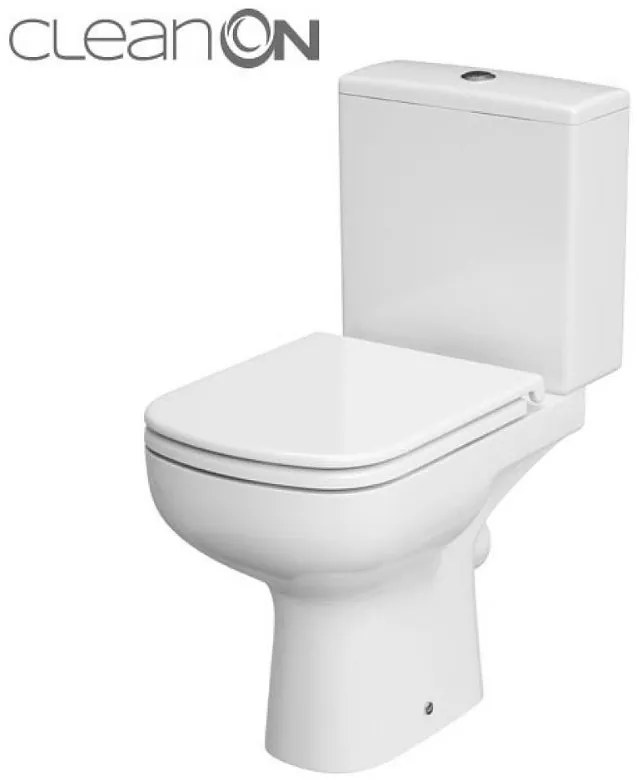 Cersanit COLOUR Combi Cleanon-wc mísa, bílá, K103-026