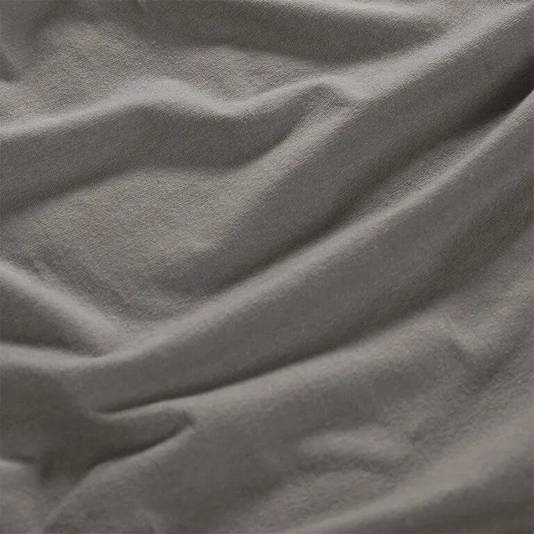 Napínací prostěradlo jersey s elastanem antracitové